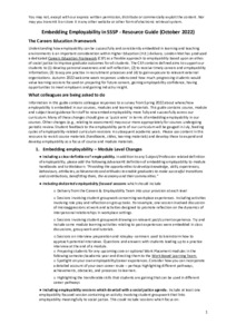 Employability resource guide (October 2022) | London Met Repository